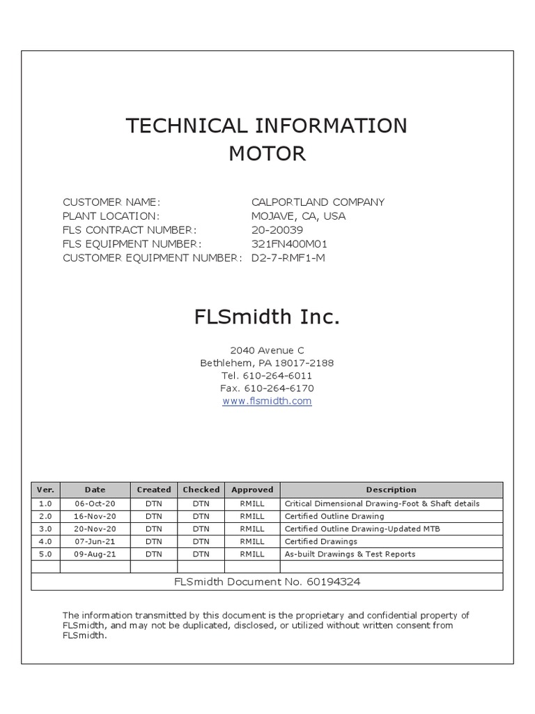 A-L - 5.0 - EN FN400 Motor | PDF | Computers