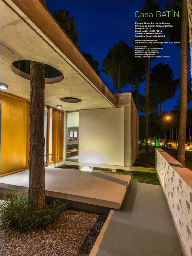 Estudio Galera Casa Batin | PDF