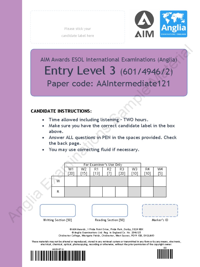 Intermediate AA121 | PDF
