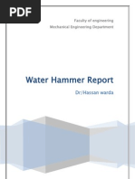 Water Hammer Calculation PDF | PDF | Pump | Pressure