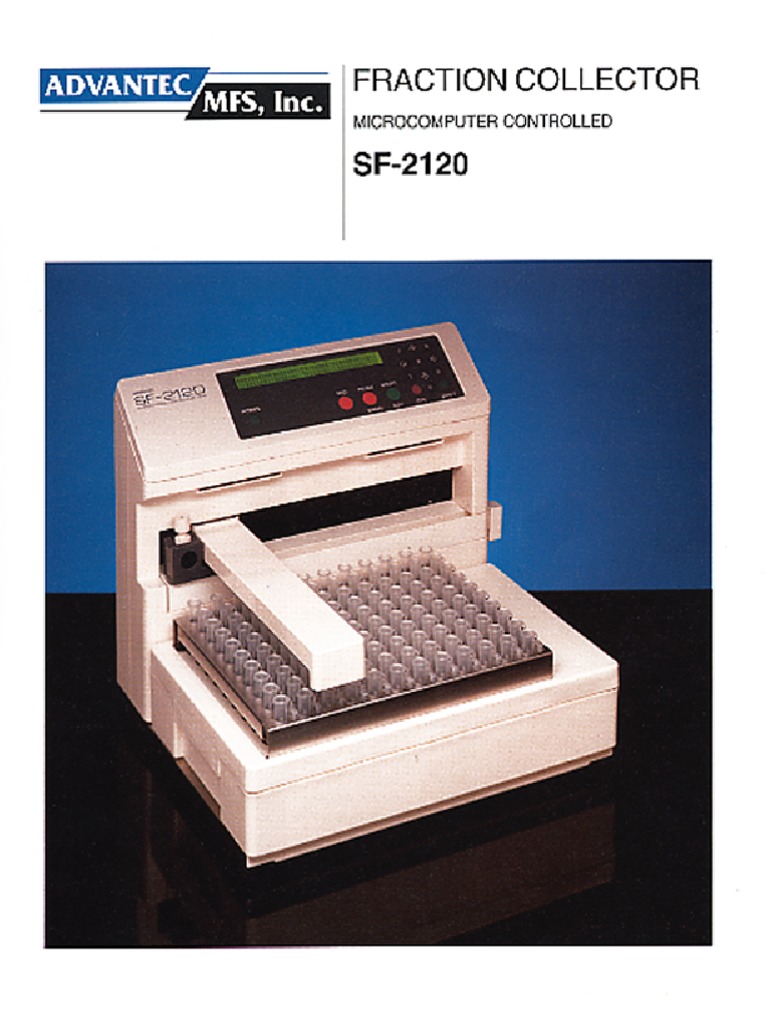 SF 2120 Fraction Collector | PDF