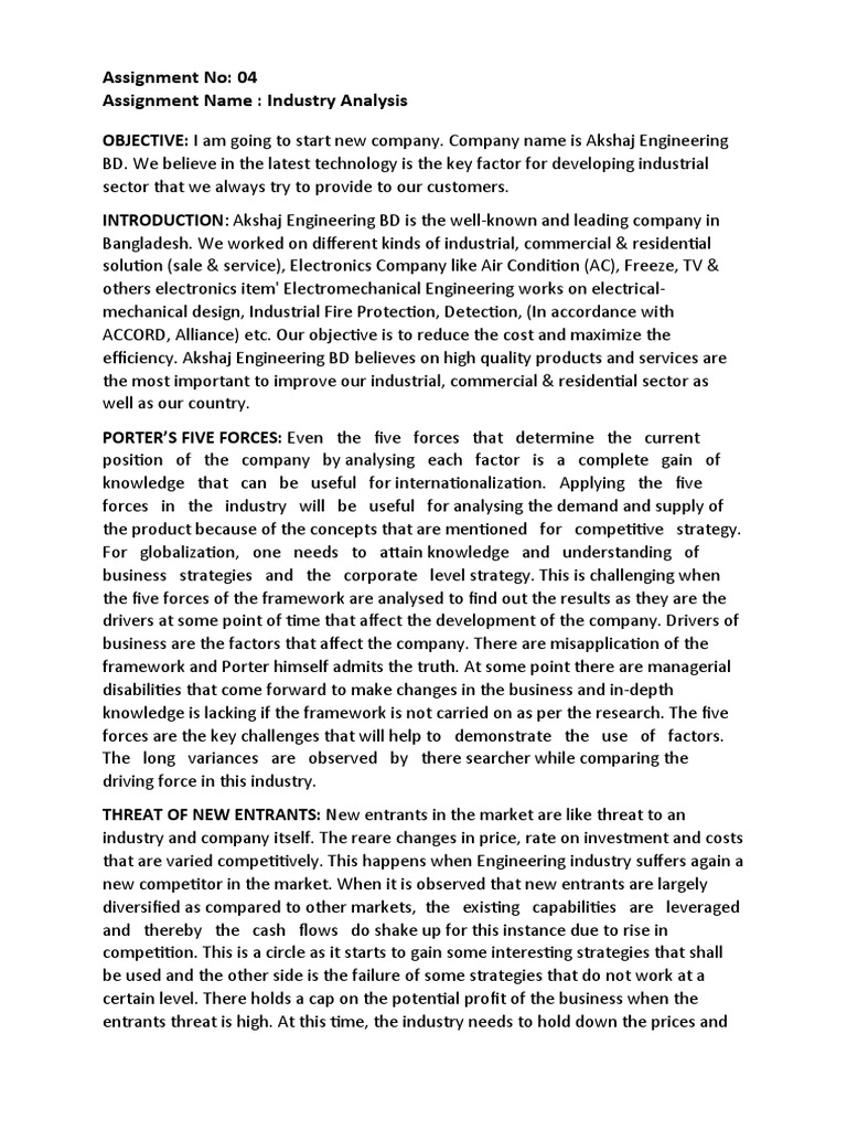 Strategic Management Assiment-04 | PDF | Procurement | Prices