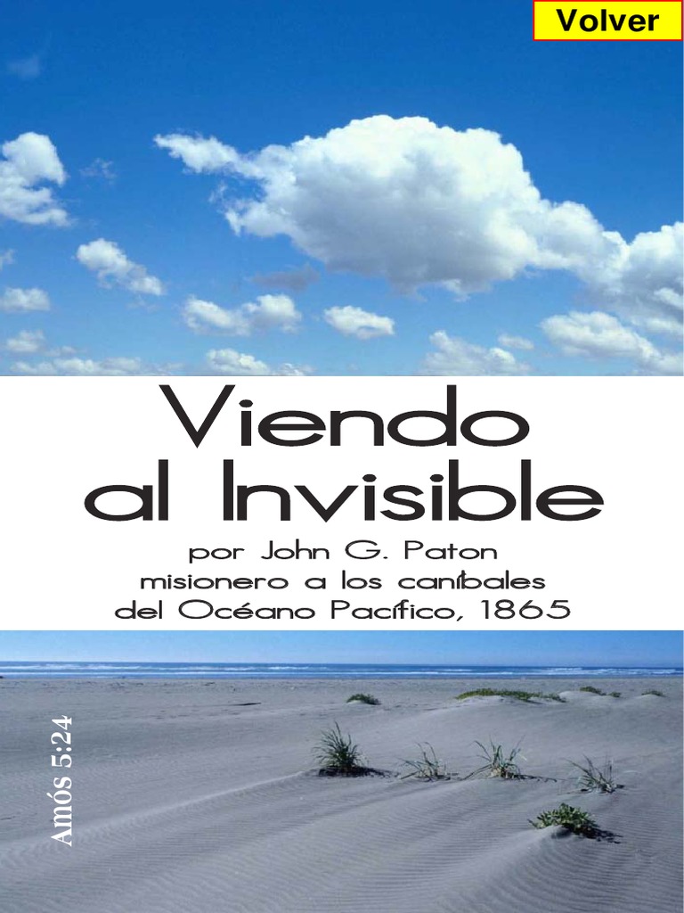 Viendo Al Invisible - John Paton | PDF | Dios | Agua