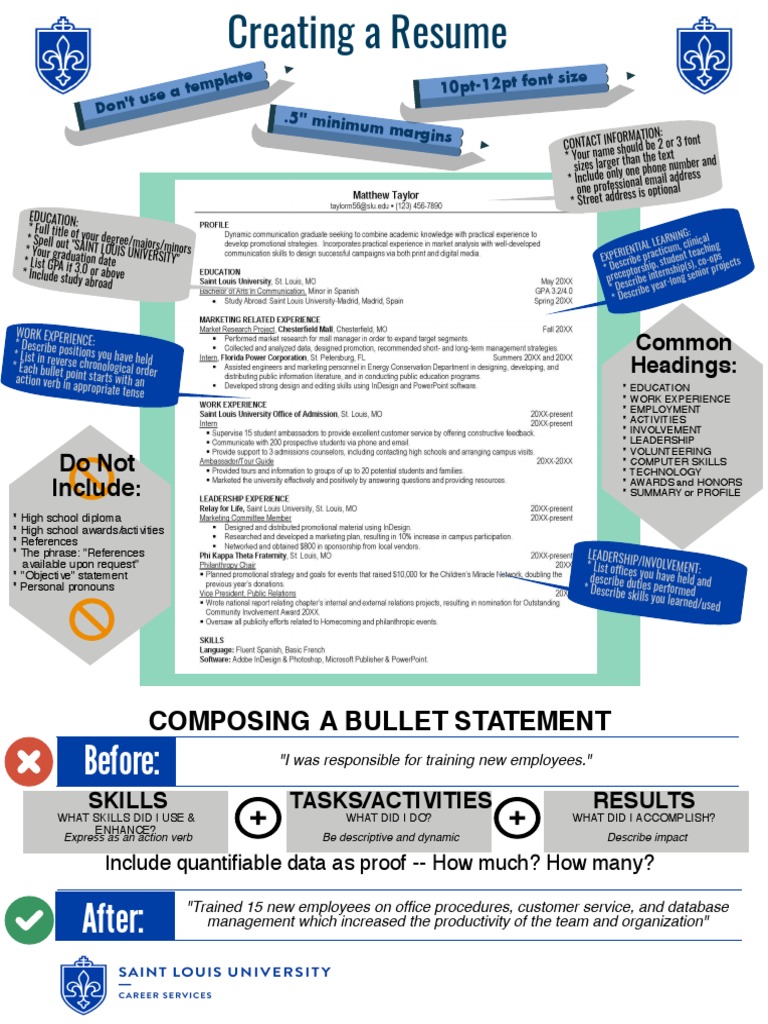 ProspectVersion - Creating A Resume - Action Verbs Final-1 | PDF