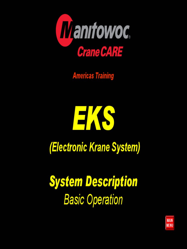 EKS System Overview and Components | PDF | Resistor | Electricity