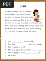 Reading Verb To Be | PDF