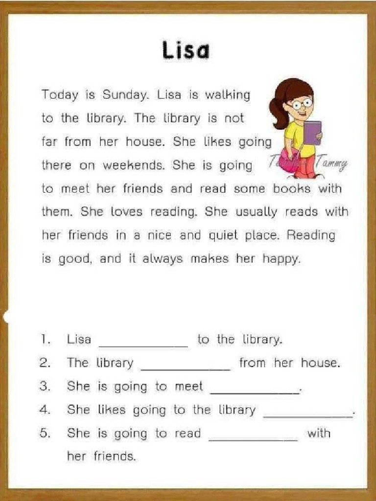 Reading Comprehension - Verb To Be | PDF