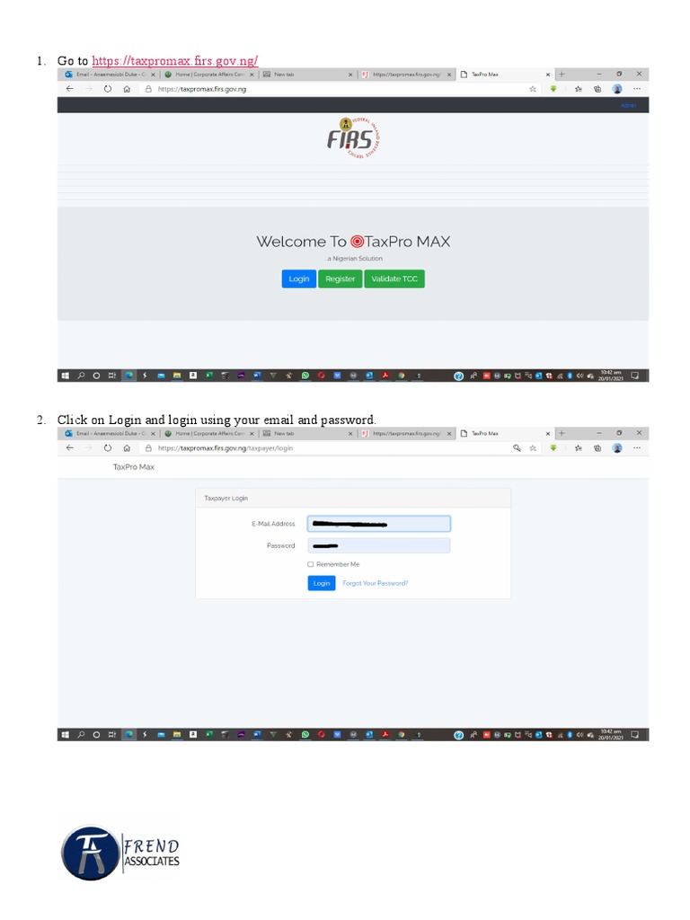 Filing VAT Online Step by Step | PDF