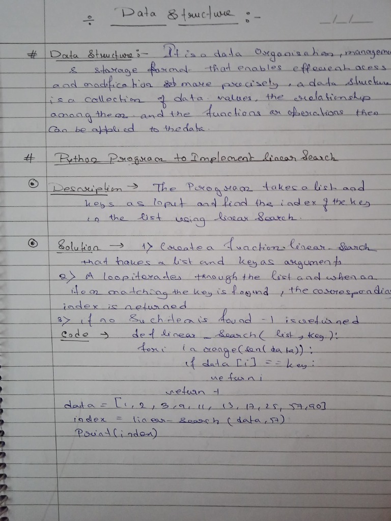 Data Structure | PDF Data Structure | PDF