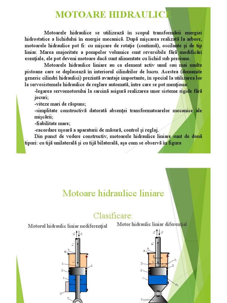 Motoare Hidraulice | PDF