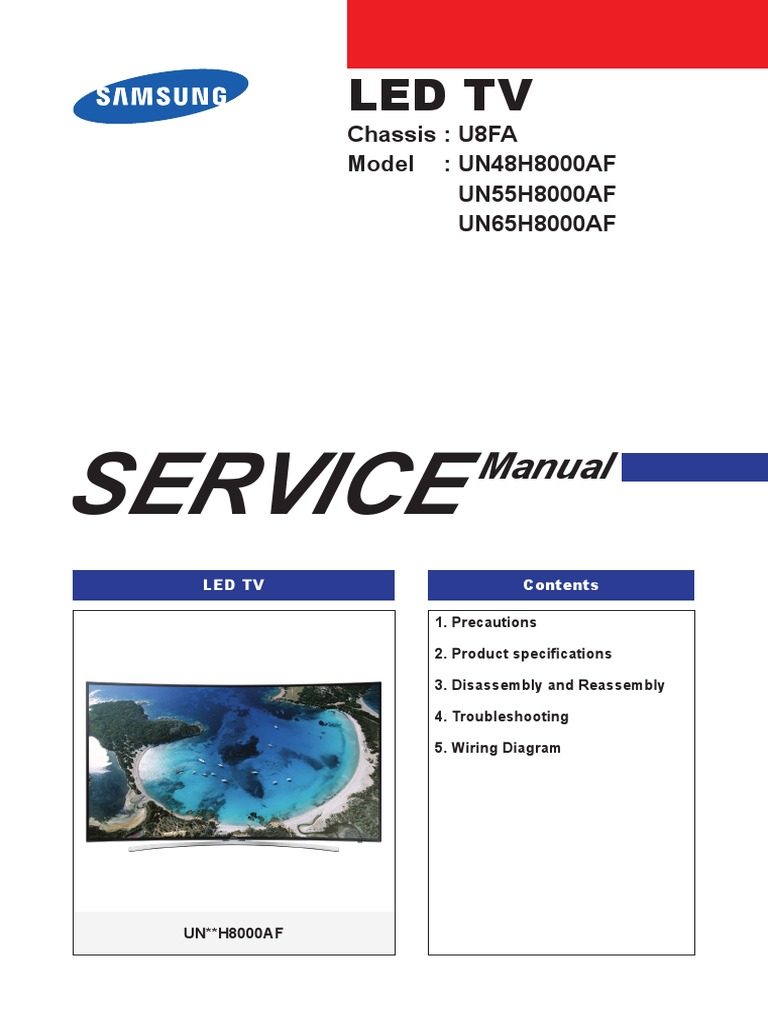 Led TV: Service | PDF | Electrostatic Discharge | Ac Power Plugs And ...