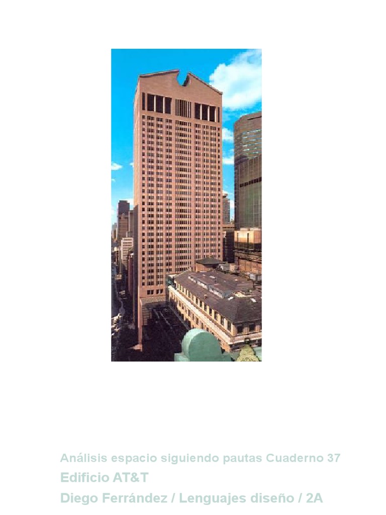FERRANDE Análisis Edificio ATT | PDF | Ventana | Diseño