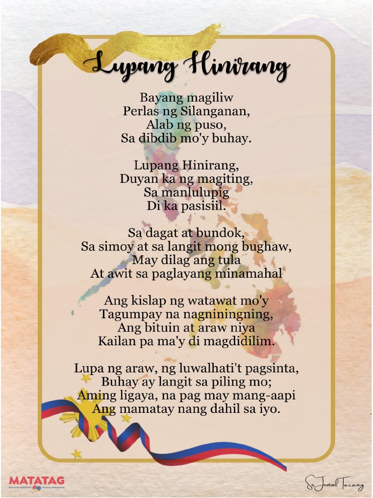 Lupang Hinirang | PDF