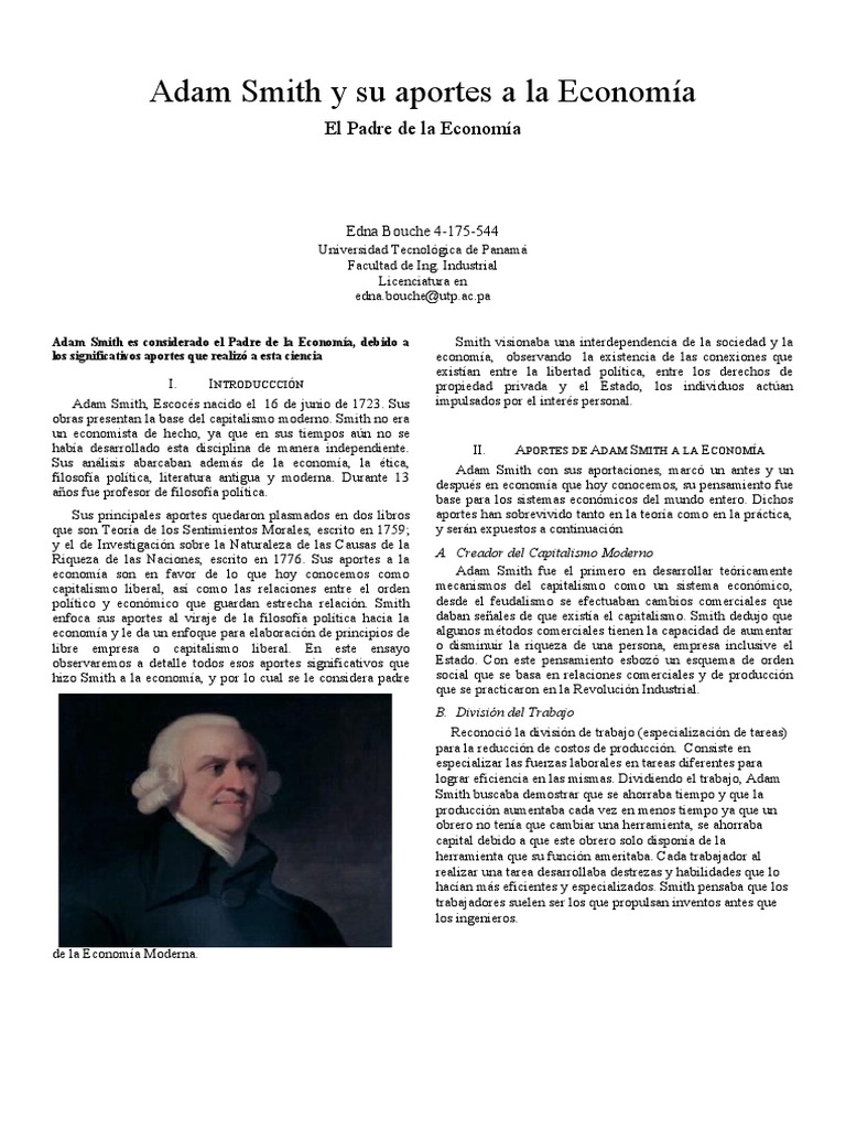 Untitled | PDF | Capitalismo | Adam Smith