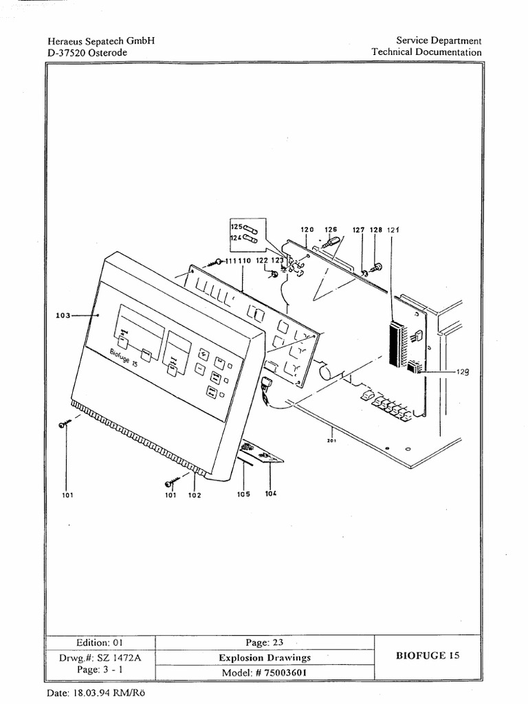 Vaso Medical 1805 SERVICE MANUAL - Ozark Biomedical | PDF