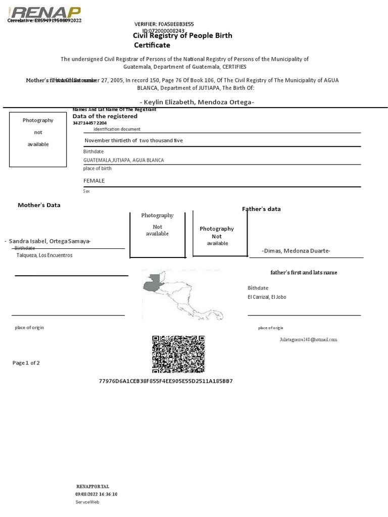 Celestino Act Guatemala (1) 042023 | PDF | Governance | Authentication