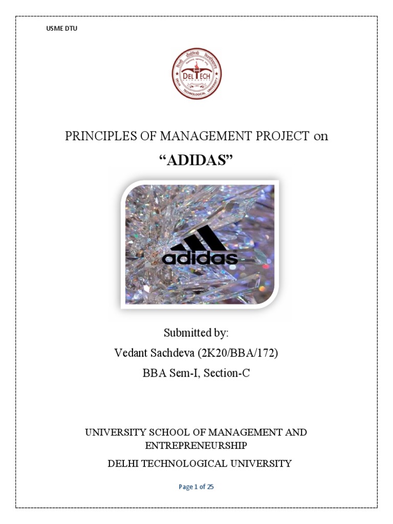 Adidas Pom Mte Project | PDF