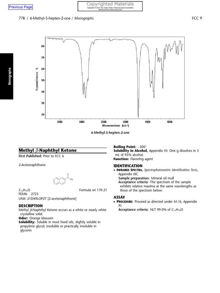 Methyl Compounds Monographs Overview | PDF | Ethanol | Solubility