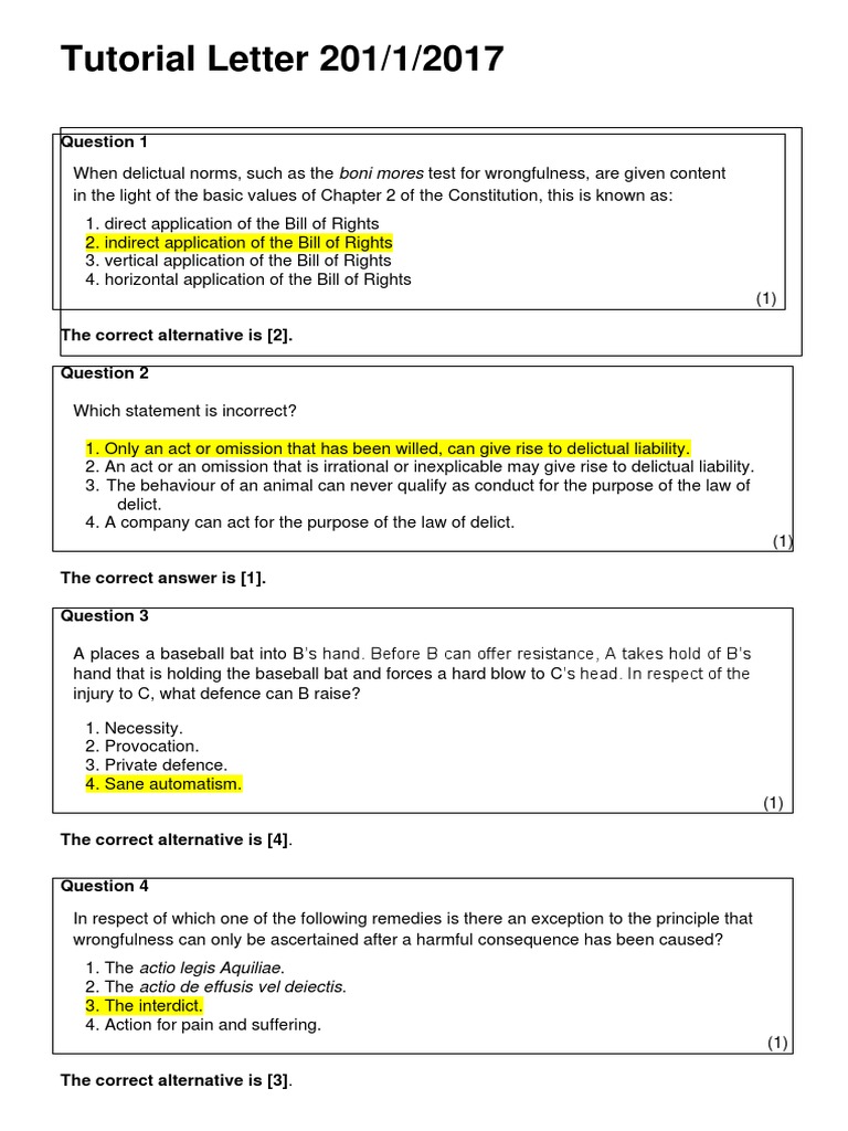 PVL 3702 Tutorial Letter 201-1-2017 | PDF