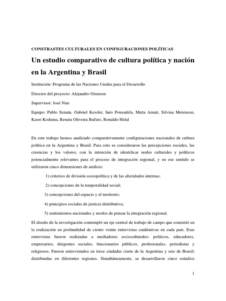 GRIMSON - Cult - Pol - Arg - Bra | PDF