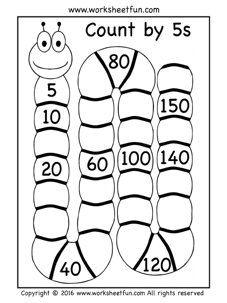 Contando D 5 en 5 | PDF