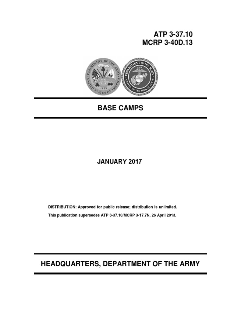 Atp 3-37.10 MCRP 3-40D.13: January 2017 | PDF | United States Marine ...