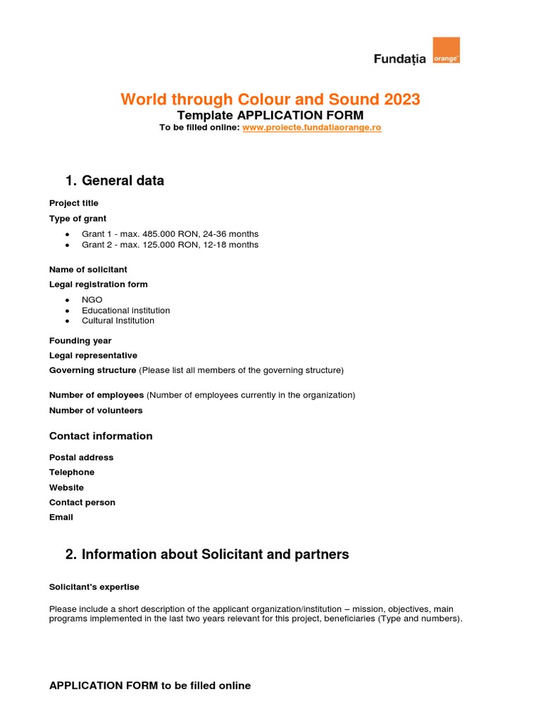 Template-Application-Form WTCS 2023 | PDF | Risk | Performance Indicator