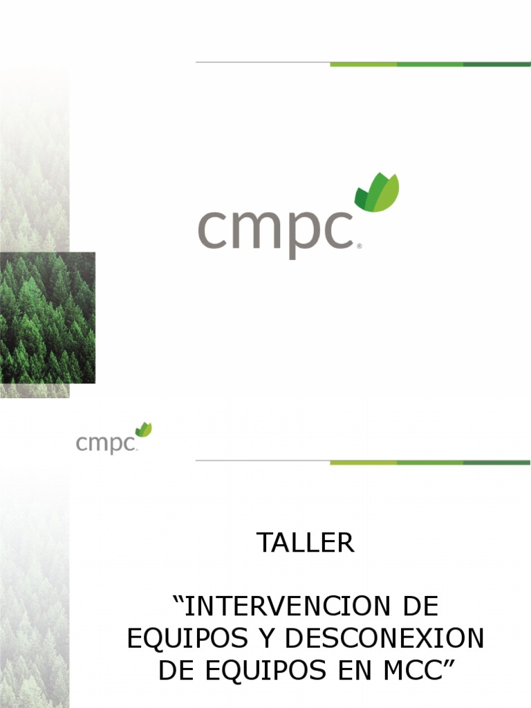Archivos - 1373 - Taller Instructivo de Intervencion y Desconeccion en El MCC | PDF