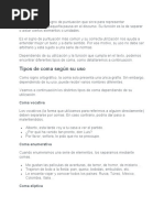 Tipos de coma: usos y ejemplos | PDF | Coma | Oración (Lingüística)