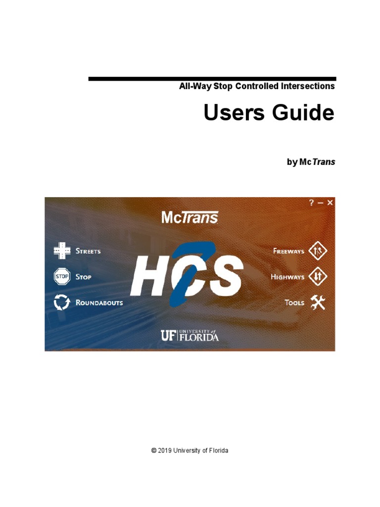 Users Guide: All-Way Stop Controlled Intersections | PDF | License | World Wide Web