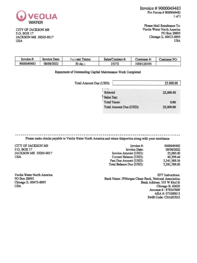 Veolia Invoice | PDF