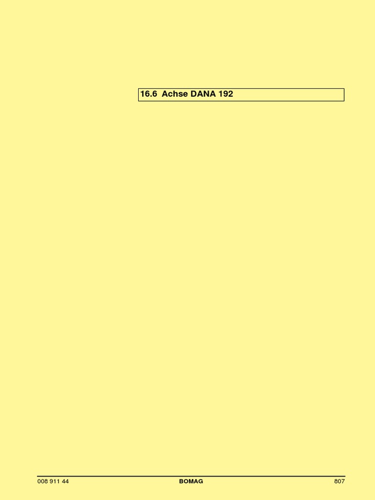 BW211D-4 Spicer Axle Service | PDF