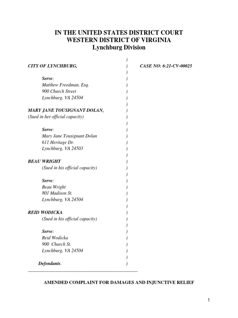 Misjuns Martin - Amended Complaint - Final | PDF
