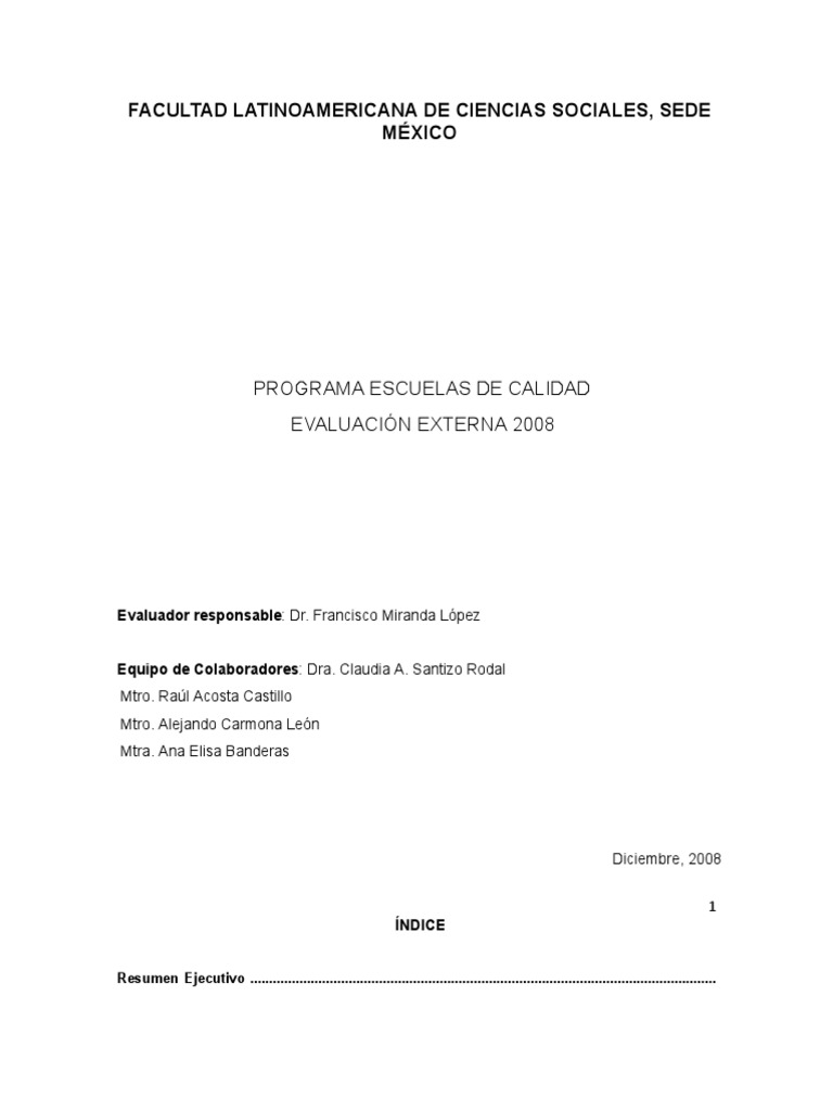 Informe - Final. - Del Pec 2001 - 2002 | PDF | Planificación | Evaluación