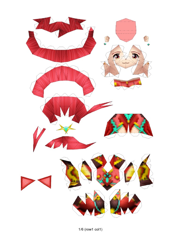 Pyra Papercraft Lines | PDF