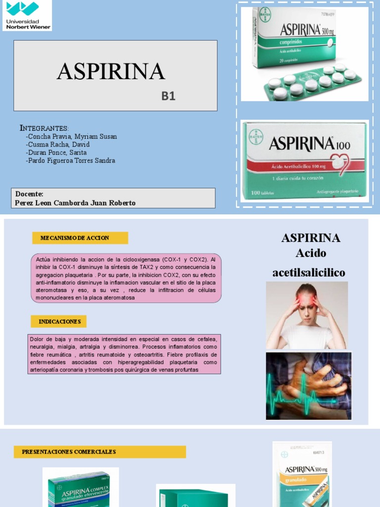 A1 Aspirina | PDF