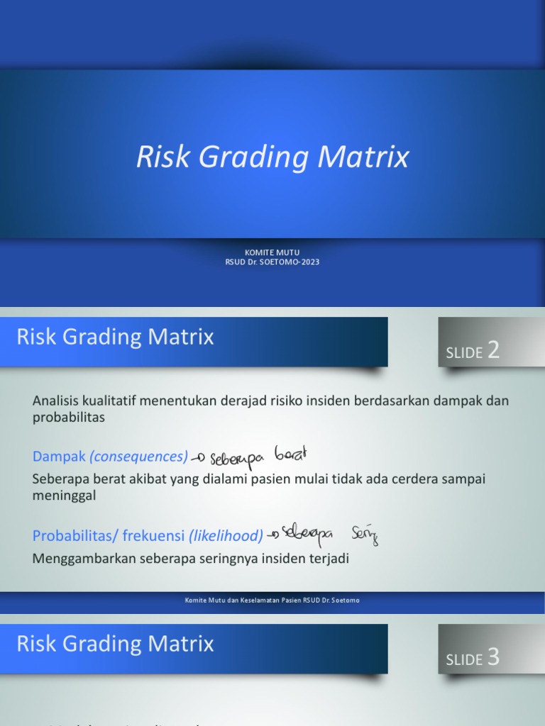 4 Risk Grading Matrix - 230308 - 094945 | PDF