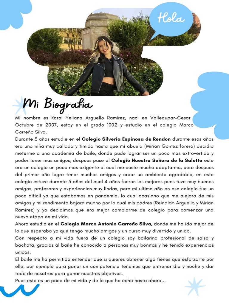Mi Biografia | PDF