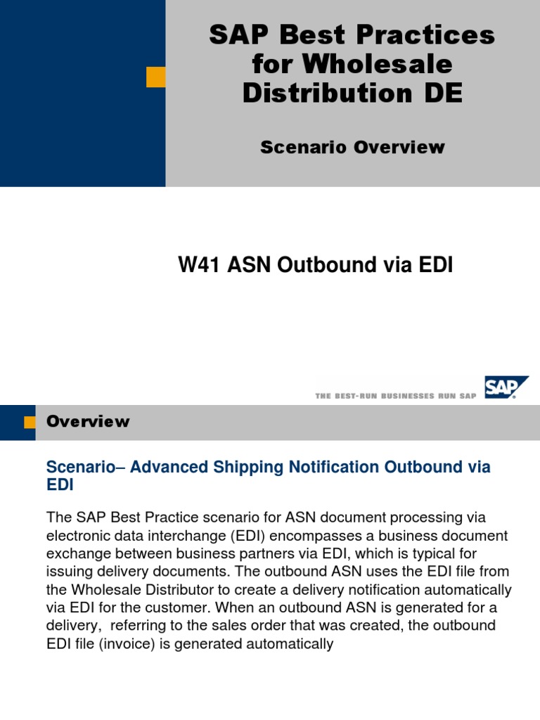 ASN | PDF | Electronic Data Interchange | Computing