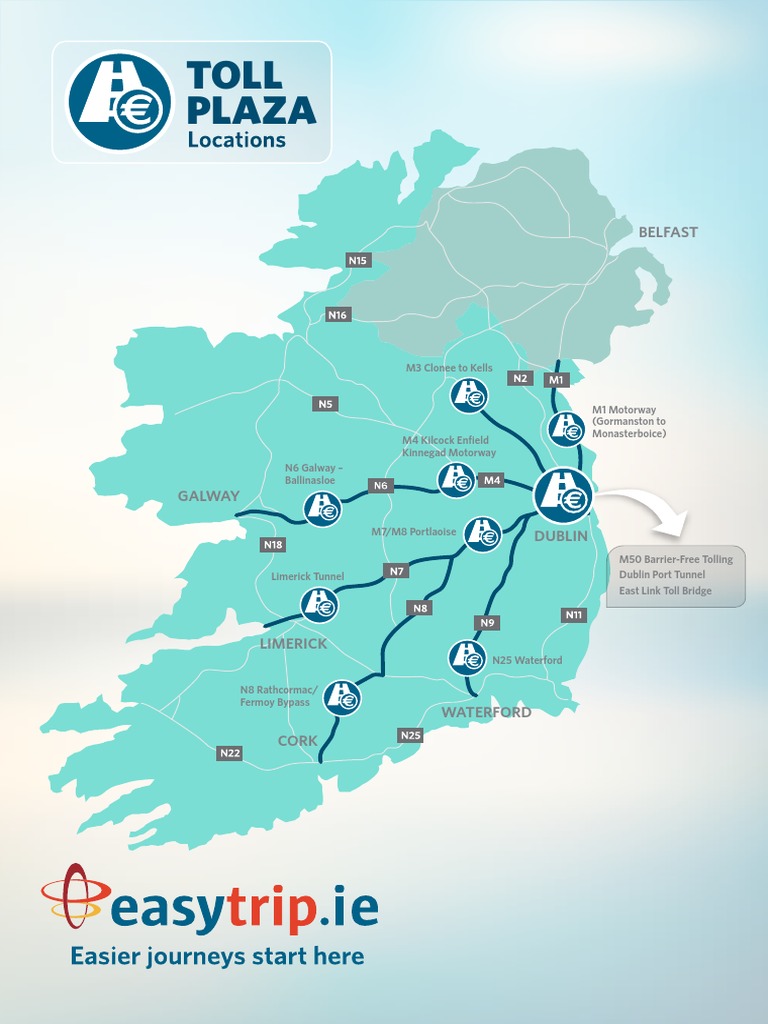 EasiTrip Toll Plaza Map 2016 | PDF