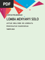 Lembar Penilaian Lomba Menyanyi Solo | PDF