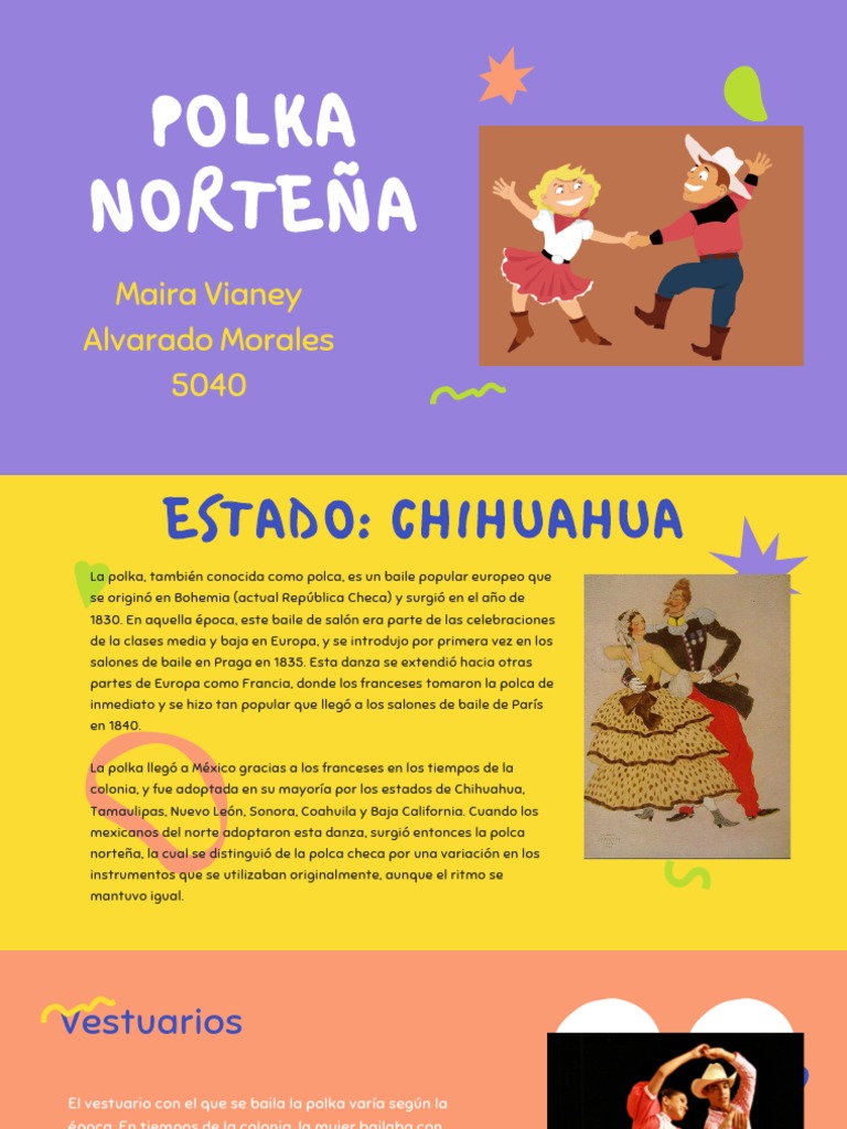 Vestimenta y Origen de la Polka Norteña | PDF | Las artes escénicas ...