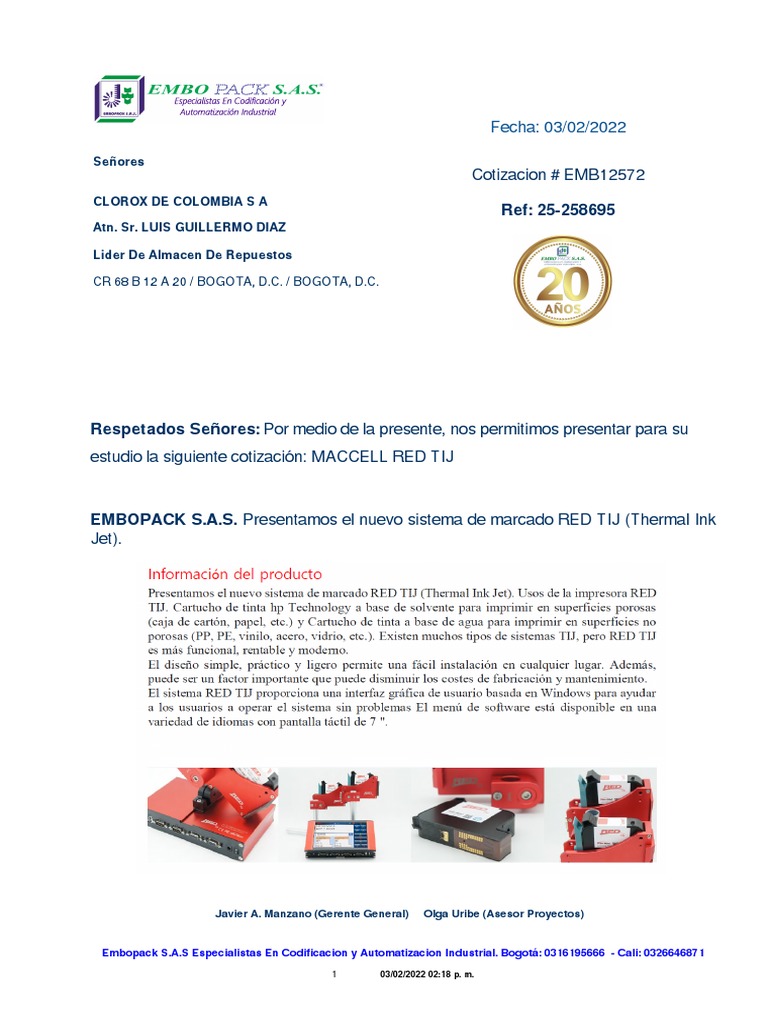 R1. Red TIJ MACCELL RED TIJ | PDF | Economias
