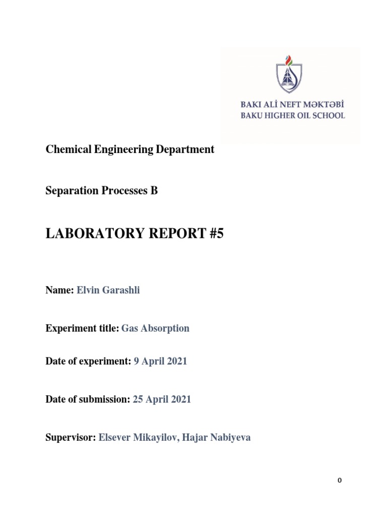 Gas Absorption | PDF