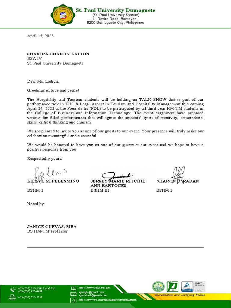 Shakira Christy Ladion | PDF