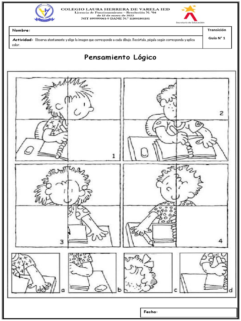 Guías De Actividades Preescolares De Transición Pdf