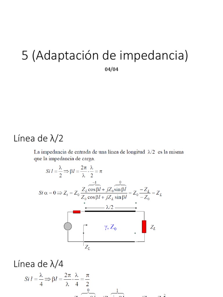 Líneas de Transmision 5 | PDF