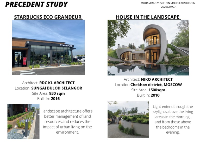 PRECEDENT STUDY Sem 4 | PDF