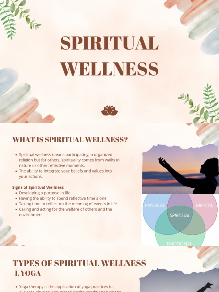 Spiritual Wellness Study | PDF | Meditation | Yoga