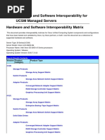 Cisco UCS Hardware Compatibility List | PDF | V Mware | Operating System